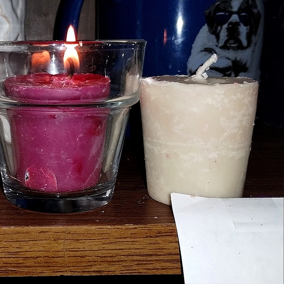 Other | Homeade Votive Candles And Body Scrubs In A Cute Valentines ...